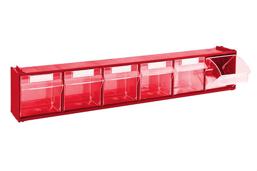 Mobil Plastic - Tilting bin module 6 tilting bins - serie 7000
